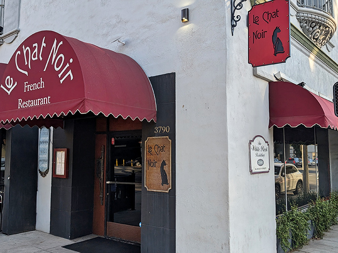 Those iconic red awnings aren't just for show&mdash;they're like a beacon calling all Francophiles to this Riverside hidden gem.