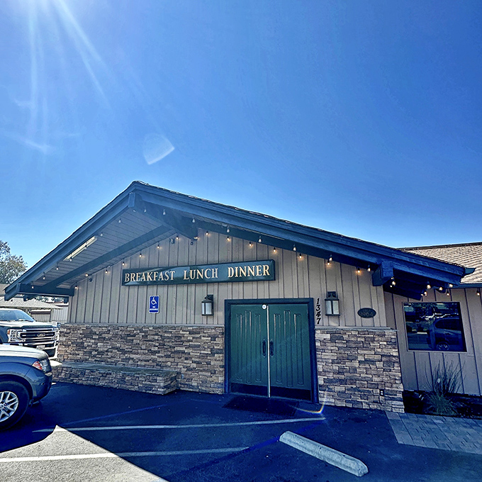The unassuming exterior of D'Carlos belies the culinary treasures within. Like finding a diamond in a haystack, but the haystack is delicious too.