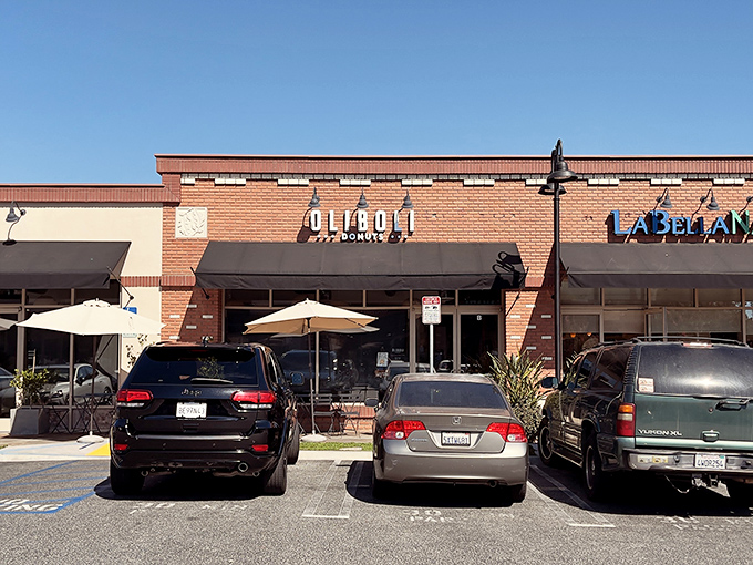 Tucked into an unassuming strip mall in Tustin, Oliboli's modest exterior belies the donut revolution happening inside. Don't judge this book by its cover!