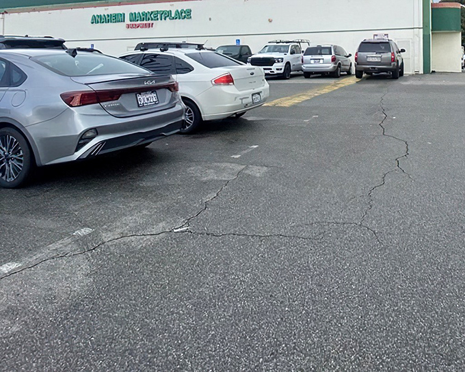 The entrance to Anaheim Marketplace promises adventure with its colorful fa&ccedil;ade and carnival-like atmosphere. Shopping here isn't just an errand&mdash;it's an expedition.