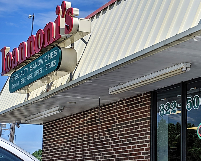 The unassuming brick exterior of Ioannoni's might not scream "food paradise," but locals know this modest storefront houses sandwich greatness.