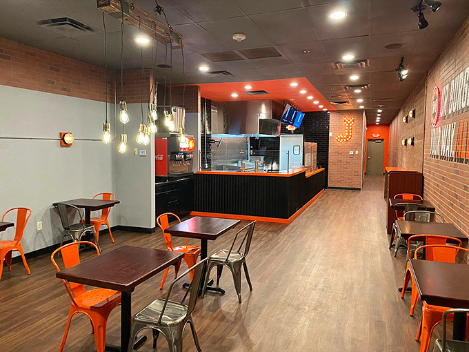 The unassuming storefront of Build My Burgers belies the flavor revolution happening inside. Like finding a secret passage to burger paradise.