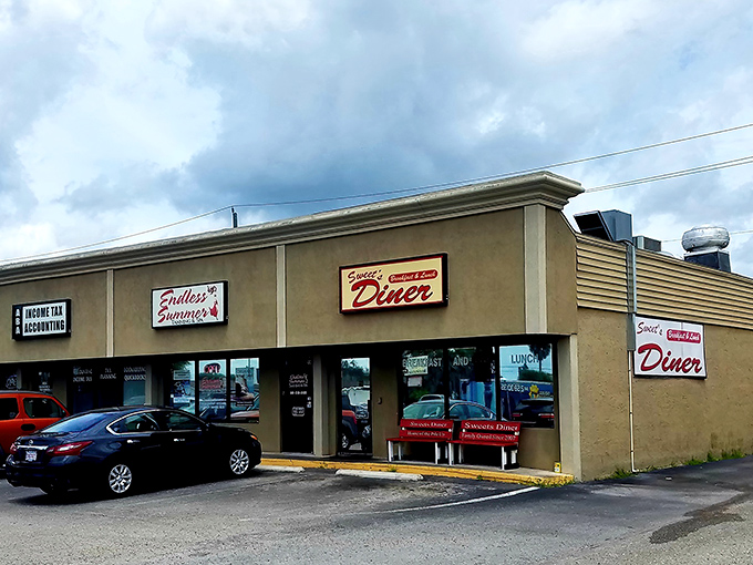 The unassuming exterior of Sweet's Diner might fool you, but locals know this Port Charlotte treasure is where breakfast dreams come true.