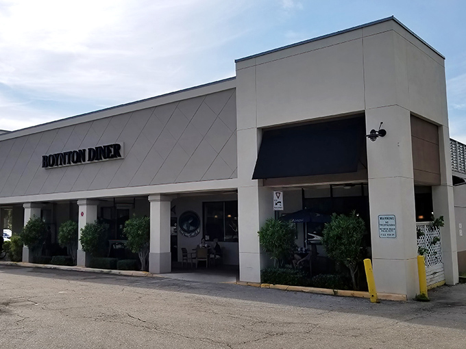 The unassuming exterior of Boynton Diner hides culinary treasures within. Like finding a pearl in an oyster, this place delivers delicious surprises.