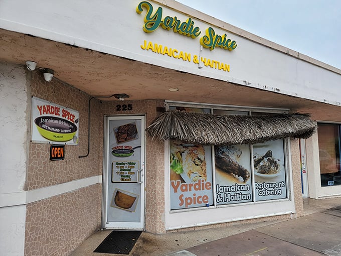 The unassuming storefront with its thatched awning is like a portal to Jamaica&mdash;no passport required, just an appetite for adventure and authentic island flavors.