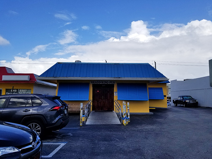 Don't let the humble exterior fool you. Behind that bright blue roof and wooden doors lies burger nirvana waiting to be discovered.