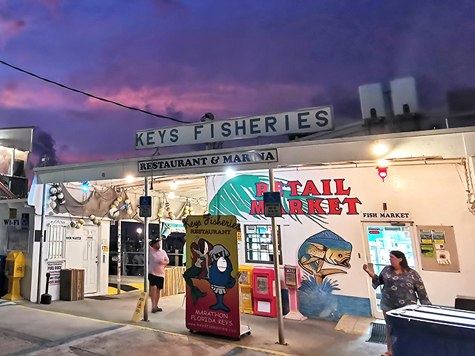 The unassuming exterior of Keys Fisheries hides culinary treasures within&mdash;like finding a pearl in an everyday oyster.