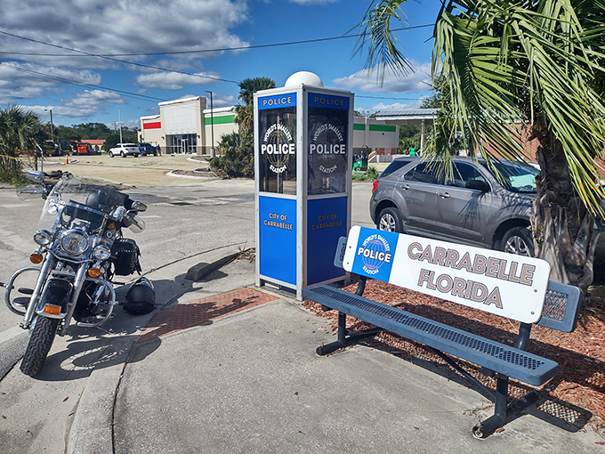 Behold Florida's most adorable law enforcement headquarters - proof that good things really do come in small packages.