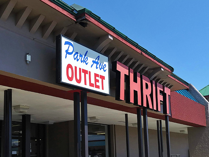 That distinctive green metal roof isn't just architectural flair &ndash; it's your beacon to bargain paradise.