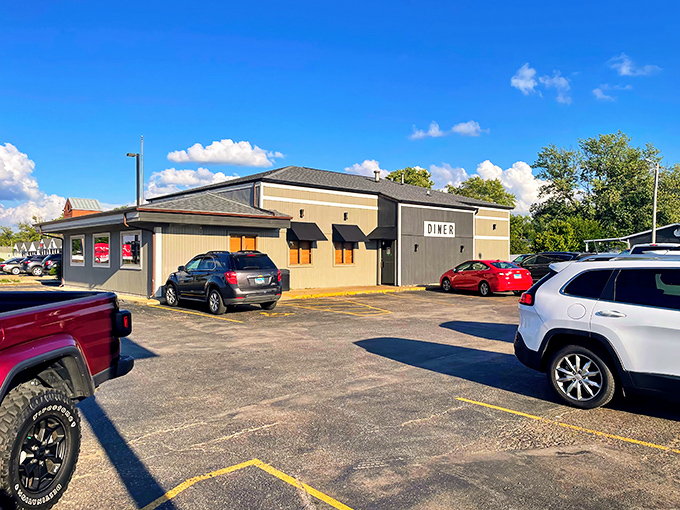 The unassuming exterior of Bartonville Diner stands like a culinary lighthouse in central Illinois, promising honest food without the frills. Sometimes the best meals hide behind the simplest facades.
