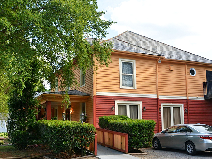 This charming Victorian house proves that the best Italian food often hides behind the most unassuming facades.