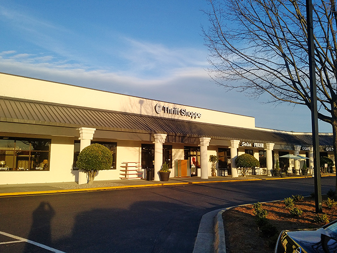 The unassuming storefront hides a treasure trove within. Like finding an unmarked speakeasy, those in the know are rewarded with bargains galore.