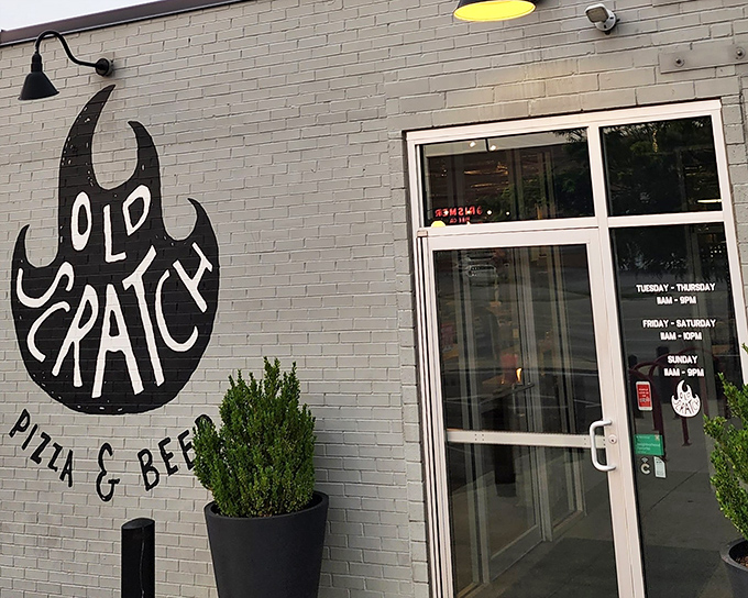 The devil's in the details at Old Scratch, where that playful flame logo promises pizza worth selling your soul for.