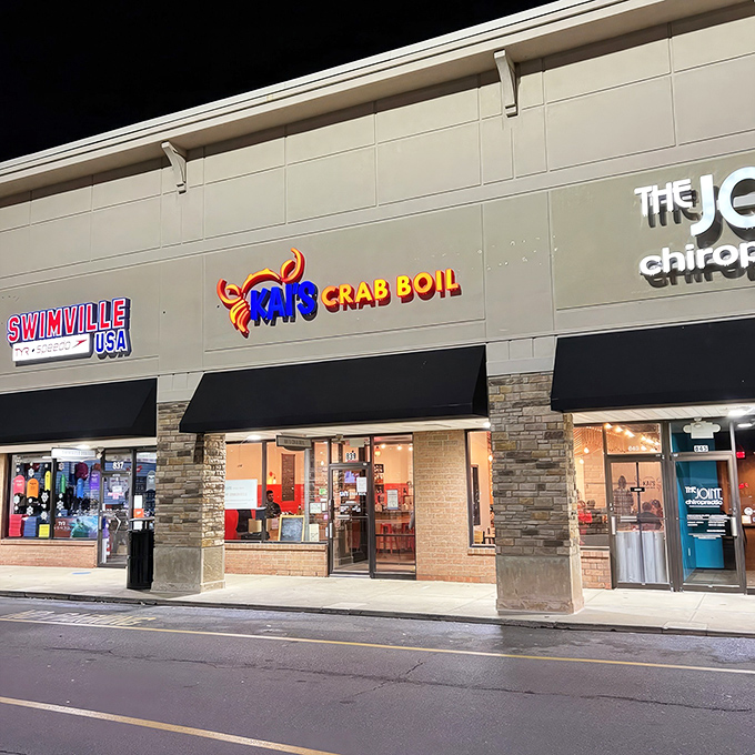 Strip mall magic happens here &ndash; where unassuming exteriors hide extraordinary seafood adventures waiting inside.