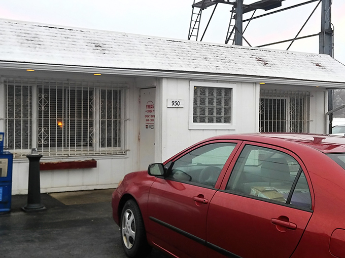 Fred's unassuming exterior might have you driving past, but locals know this humble white building houses breakfast greatness worth turning around for.