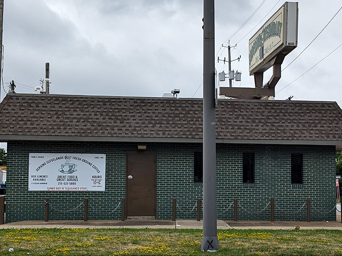 The unassuming brick exterior of Superior Restaurant proves once again that culinary greatness often hides in plain sight, like Cleveland's delicious secret hiding behind a modest fa&ccedil;ade.