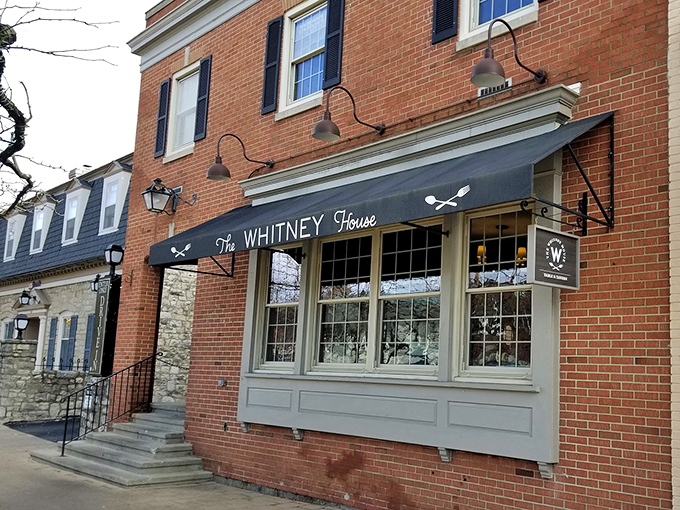 The brick fa&ccedil;ade of The Whitney House exudes small-town charm with big-city culinary ambitions. Like finding a Michelin-worthy restaurant hiding in plain sight.