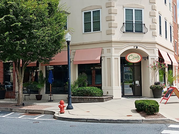 Corner charm meets culinary excellence at this Lancaster gem that's redefining Italian dining one gelato scoop at a time.