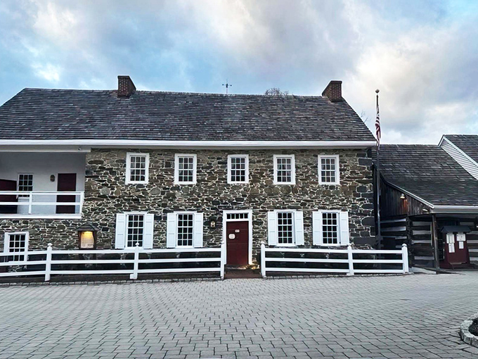 History stands proudly in stone at the Dobbin House, where colonial charm meets Pennsylvania hospitality in a structure that's witnessed centuries of American stories.
