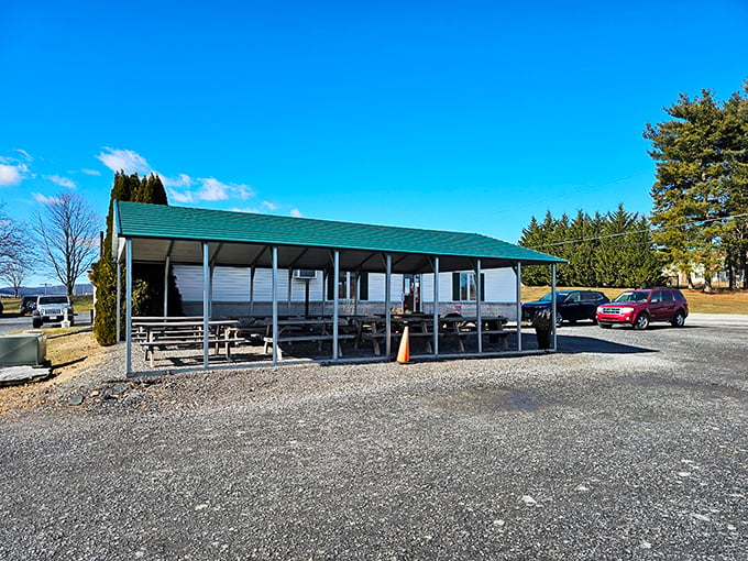 Don't let this humble exterior fool you &ndash; culinary magic happens behind those unassuming walls.