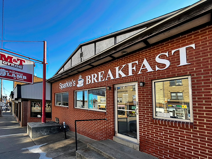 The unassuming brick exterior of Sparkie's Breakfast doesn't hint at the culinary treasures within&mdash;like finding a Michelin star chef cooking in your neighbor's kitchen.