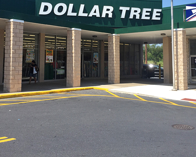 The green and white facade of Dollar Tree beckons like a siren song to bargain hunters across Bethlehem. Washington would be proud to see his portrait working this hard.