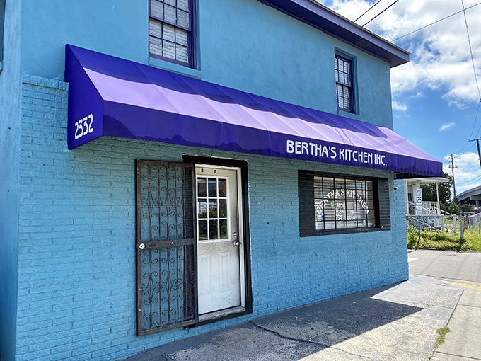 That unmistakable turquoise exterior isn't just eye-catching&mdash;it's a beacon for soul food pilgrims seeking culinary salvation in North Charleston.