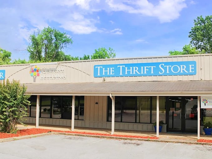 The unassuming exterior of treasure-hunting paradise. Like finding a five-star restaurant in a strip mall, the best discoveries often hide in plain sight.