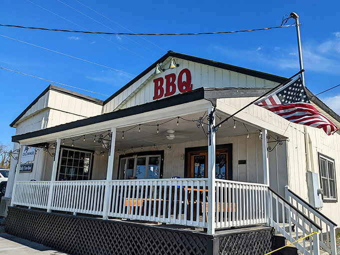 The unassuming exterior of BBQ Exchange belies the smoky magic happening inside. Like finding a treasure map in your attic, this place promises delicious adventure.