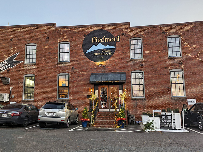 Even Mother Nature rolls out the welcome mat at Piedmont Steakhouse, where rainbows arch over brick walls that have witnessed decades of Culpeper's culinary evolution.