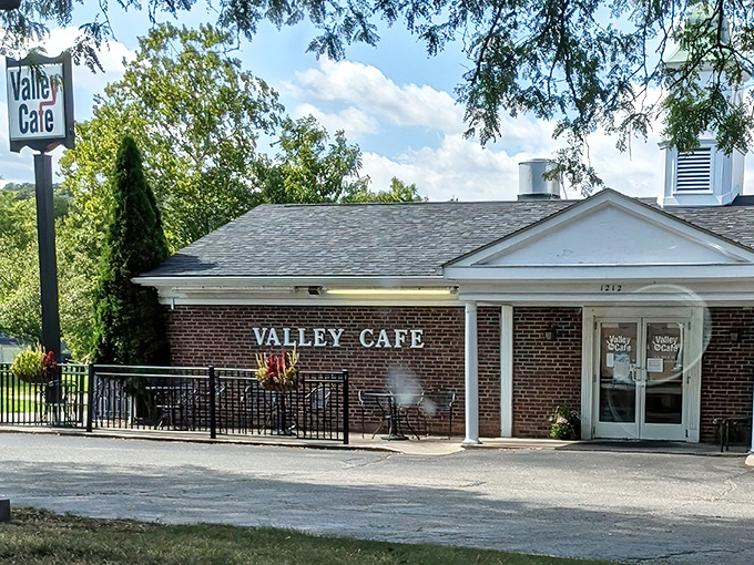 The unassuming brick exterior of Valley Caf&eacute; in Akron hides a breakfast paradise that locals guard like a secret family recipe.