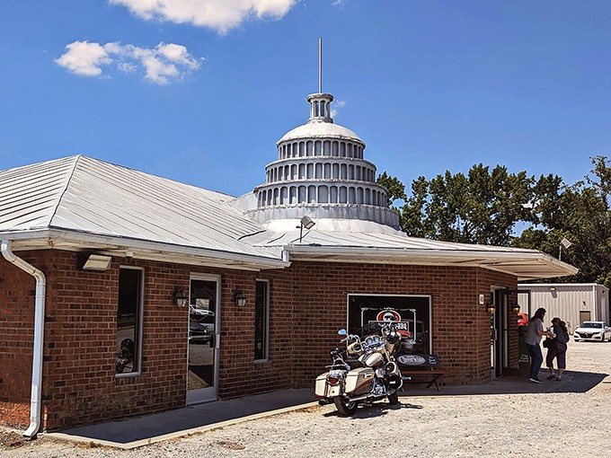 The Capitol dome of barbecue stands proud in Ayden. That silver cupola isn't just architecture&mdash;it's a beacon calling hungry pilgrims home.
