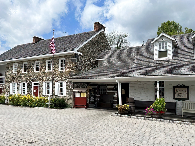 History stands proudly in stone at the Dobbin House, where colonial charm meets Pennsylvania hospitality in a structure that's witnessed centuries of American stories.