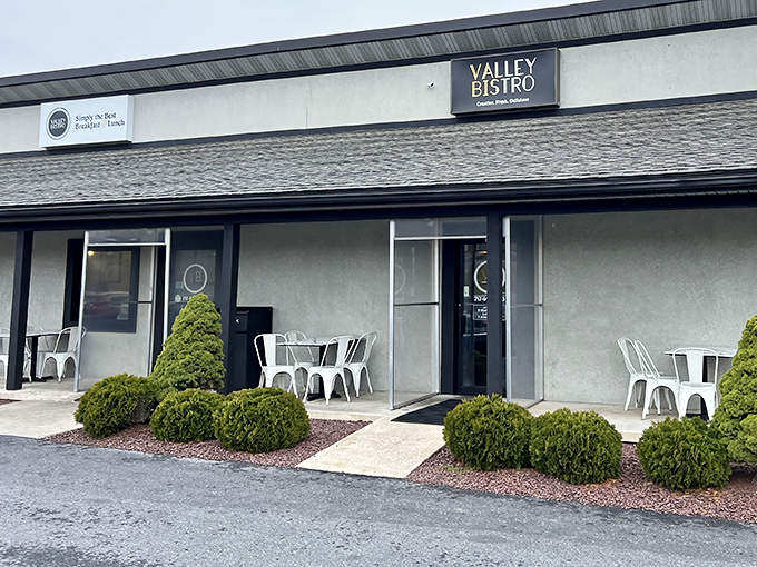 Valley Bistro's unassuming exterior hides culinary treasures within, like finding a secret level in your favorite video game.
