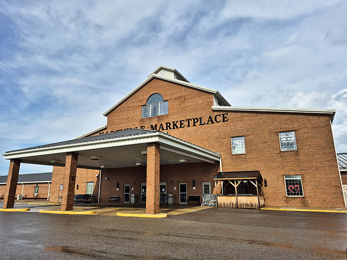 The unassuming brick exterior of Hartville MarketPlace hides a wonderland of culinary treasures and vintage finds&mdash;like Clark Kent before he steps into a phone booth.