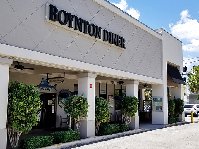 The unassuming exterior of Boynton Diner hides culinary treasures within. Like finding a pearl in an oyster, this place delivers delicious surprises.