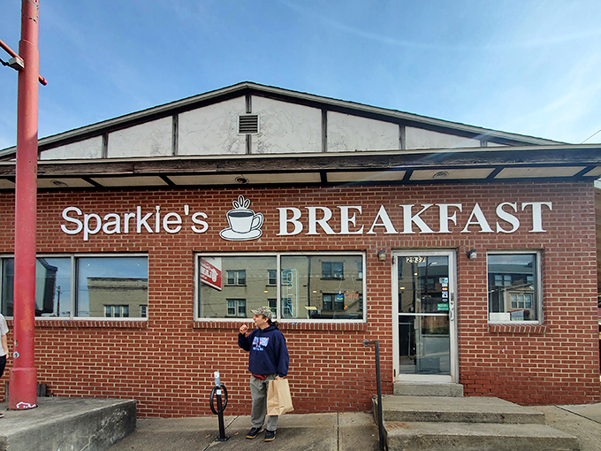 The unassuming brick exterior of Sparkie's Breakfast doesn't hint at the culinary treasures within&mdash;like finding a Michelin star chef cooking in your neighbor's kitchen.