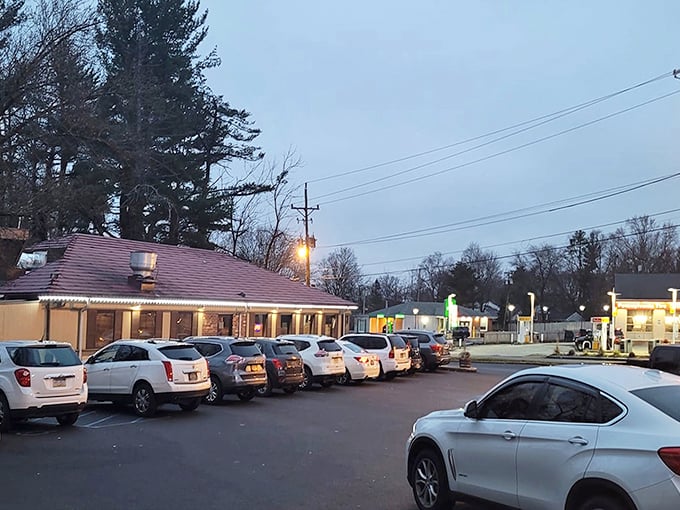 The unassuming exterior of Route 3 Diner proves once again that culinary treasures often hide in plain sight along Delaware's busy highways.