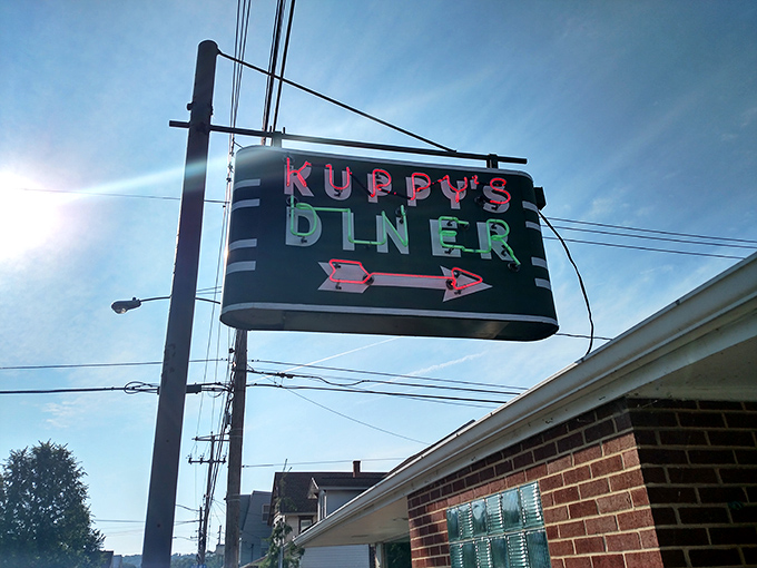 That iconic neon sign isn't just pointing you toward breakfast&mdash;it's directing you to a slice of American dining history.