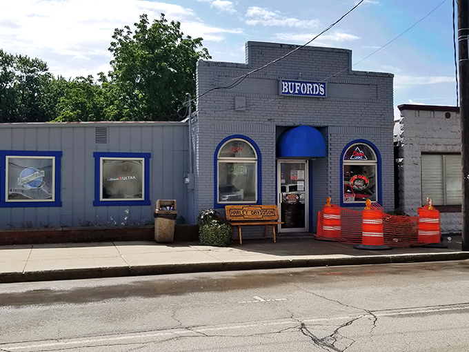 The unassuming brick exterior of Buford's in Sadorus might fool you, but locals know this blue-awninged wonder houses tenderloin treasures worth the drive.