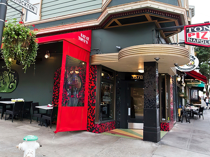 The mint-green Victorian with red awnings isn't just another pretty San Francisco facade&mdash;it's the gateway to pizza paradise that's worth every minute of the inevitable wait.