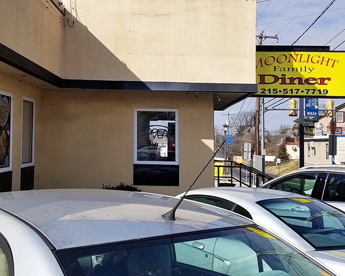 The unassuming exterior of Moonlight Diner hides culinary treasures within. Like finding a diamond in your breakfast cereal &ndash; unexpected but delightful!