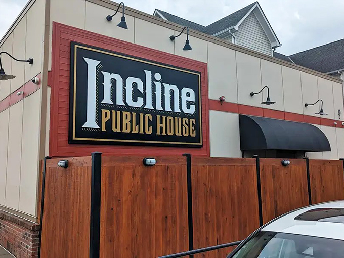 That classic red and cream exterior isn't just pretty &ndash; it's your first hint that something special awaits inside.