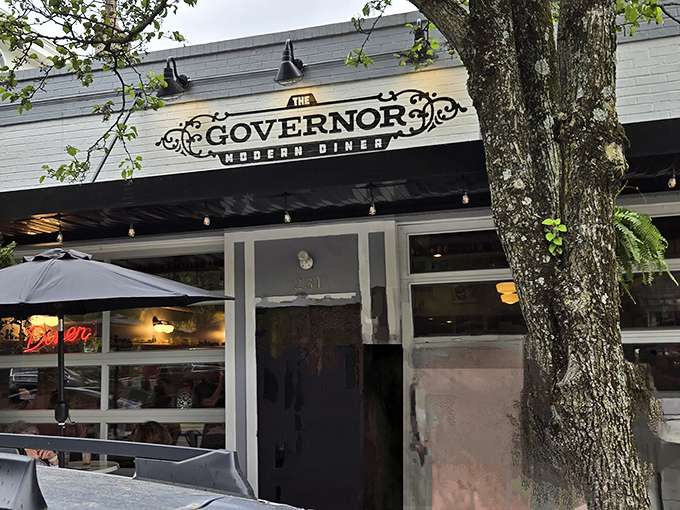 The Governor's unassuming white brick exterior plays it cool, like that friend who downplays their cooking skills then serves you the meal of your life.