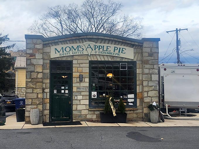 This humble stone facade hides Virginia's sweetest secret - proof that extraordinary things come in ordinary packages.