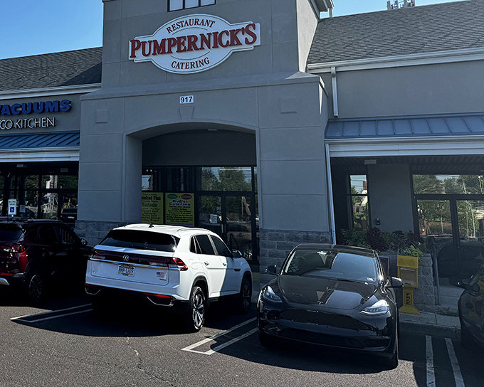 Hiding in plain sight at a North Wales strip mall, Pumpernick's exterior doesn't flaunt its treasures. The real magic happens once you step inside.