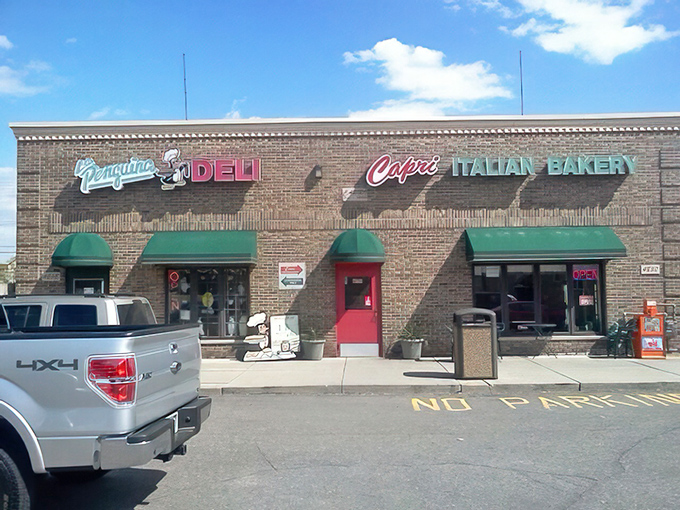 The unassuming brick exterior of Capri Italian Bakery hides culinary treasures that would make even the most discerning Italian grandmother nod in approval.