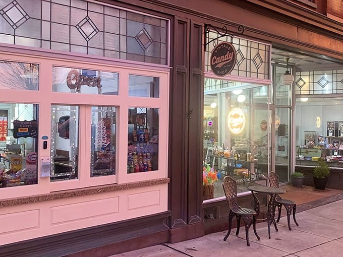 The storefront that launched a thousand childhood flashbacks. Those diamond-patterned windows frame a wonderland of sugar that's impossible to pass without stopping.