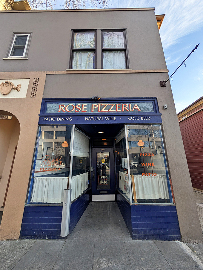 Rose Pizzeria's unassuming storefront hides Berkeley's best-kept pizza secret &ndash; sometimes the greatest treasures come in simple packages.