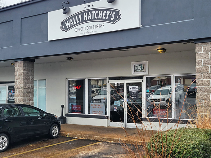 The unassuming storefront of Wally Hatchet's might not scream "culinary destination," but that's exactly how the best food discoveries begin.